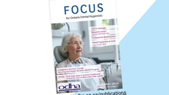 ODHA News – ODHA Dental Hygiene Newswire